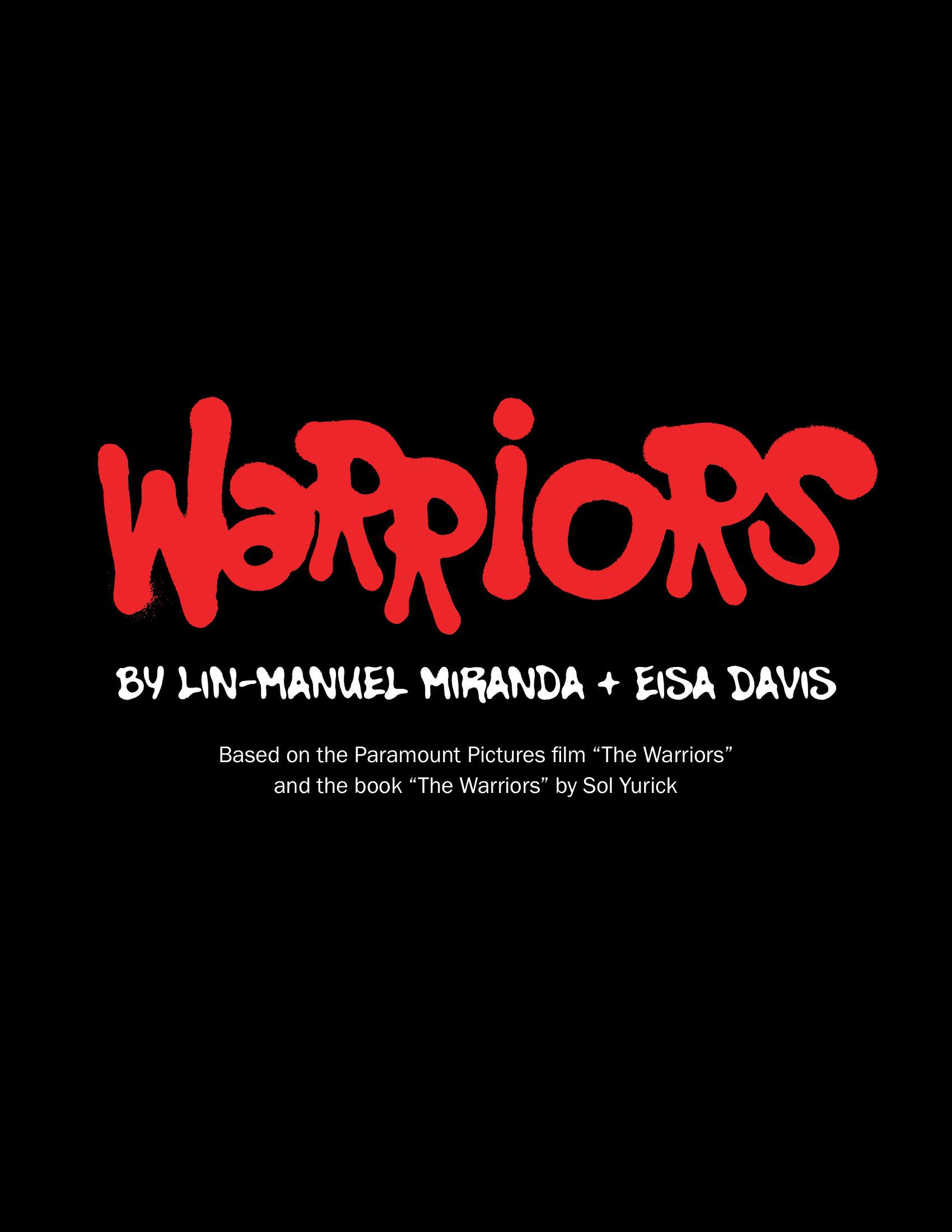 Warriors Official Lyric Book